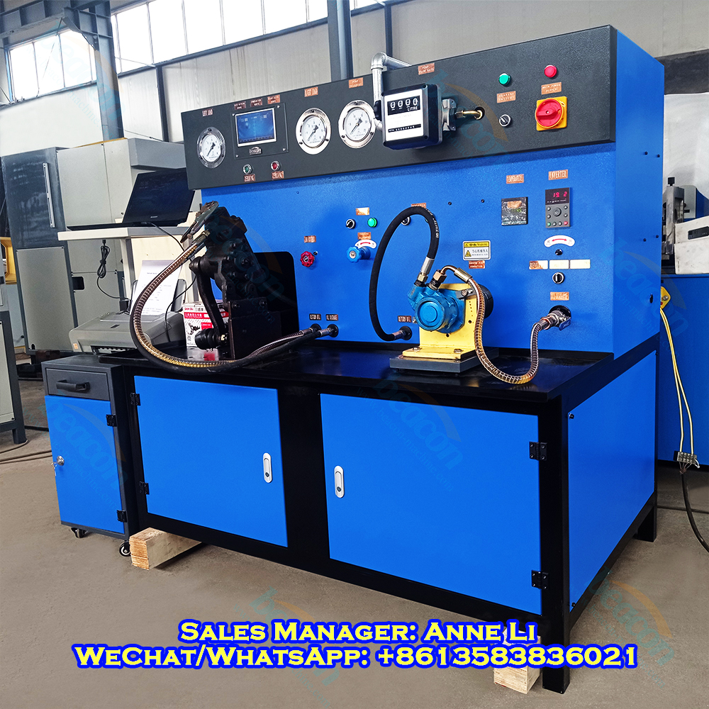 Hydraulic Pump Test Bench BC-SGC Hydraulic Press Machine For Steering ...