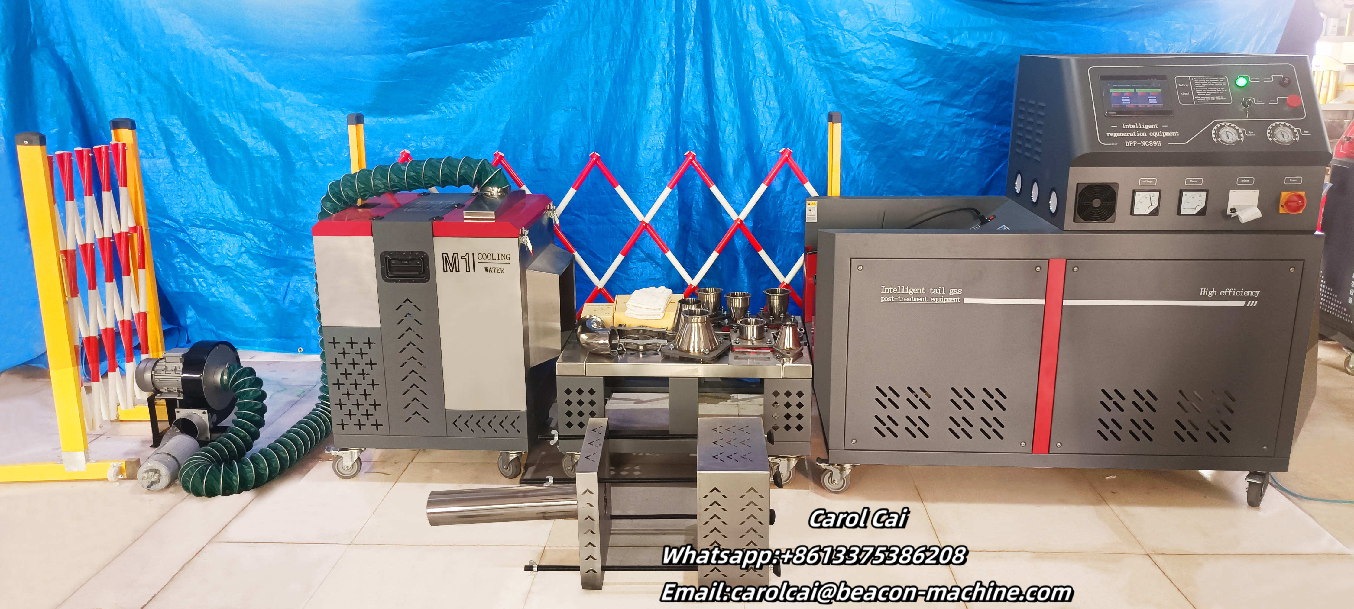 DPF-CL Intelligent DPF SCR high-temperature regenerator DPF Diesel ...