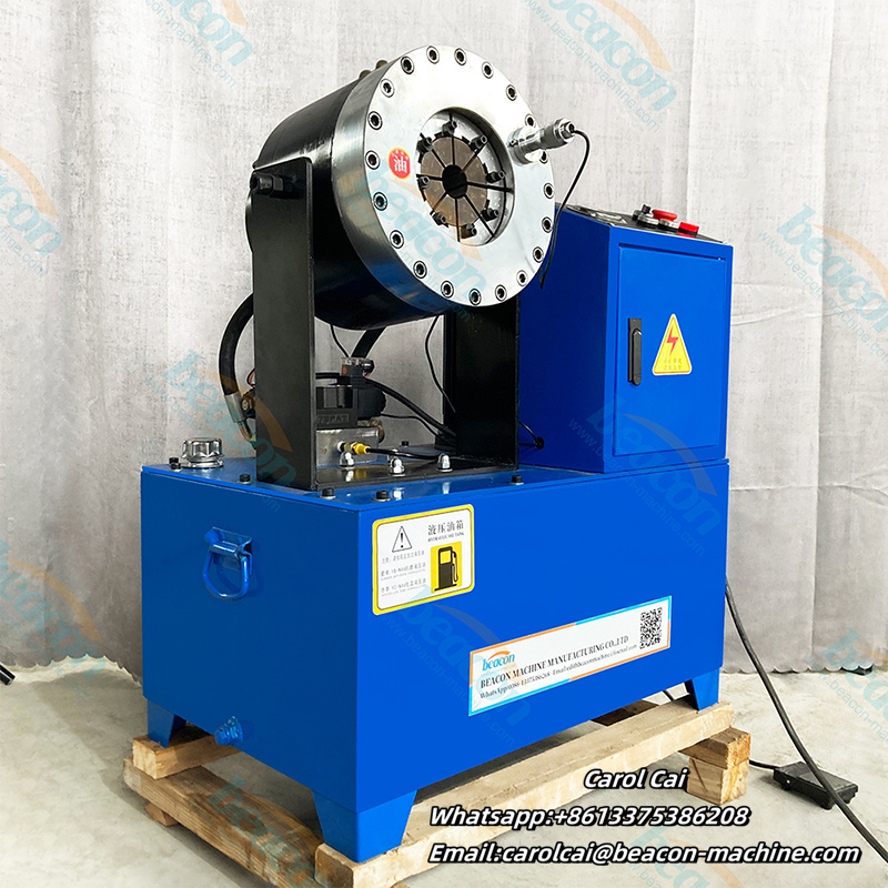 BC-51M hydraulic oil pipe fastening machine steel pipe shrinking ...