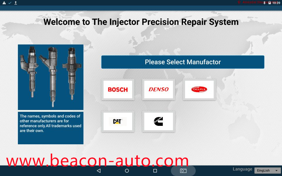 CRM4000 Stage 3 Common Rail Injector Stroke Measuring System Tools ...